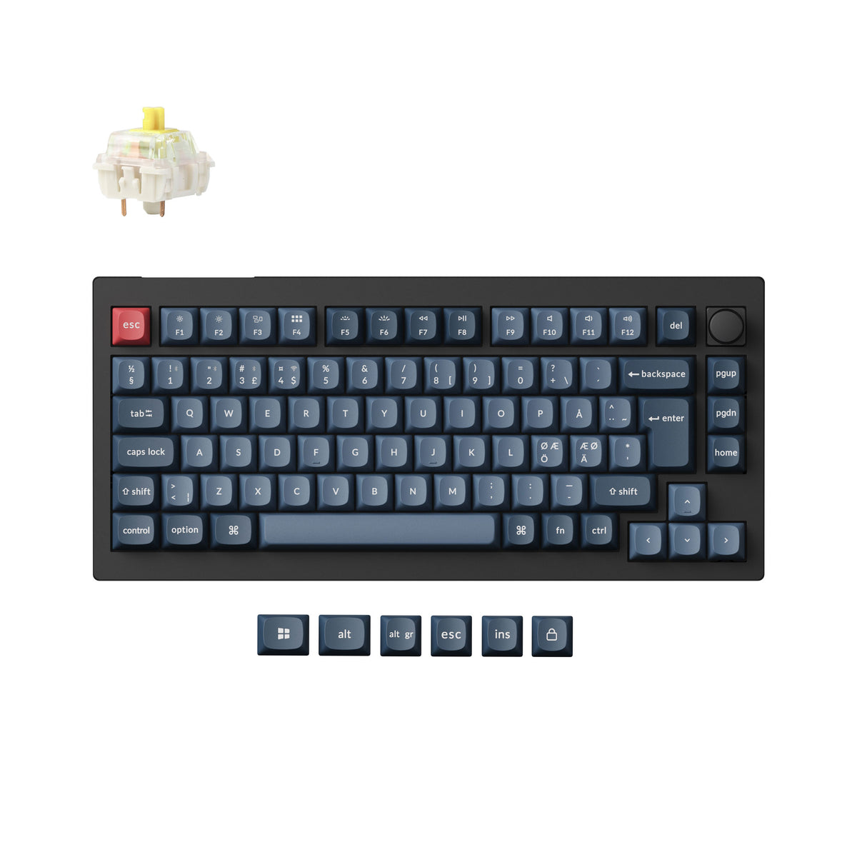Nordic ISO Keyboards Collection – Keychron Sweden