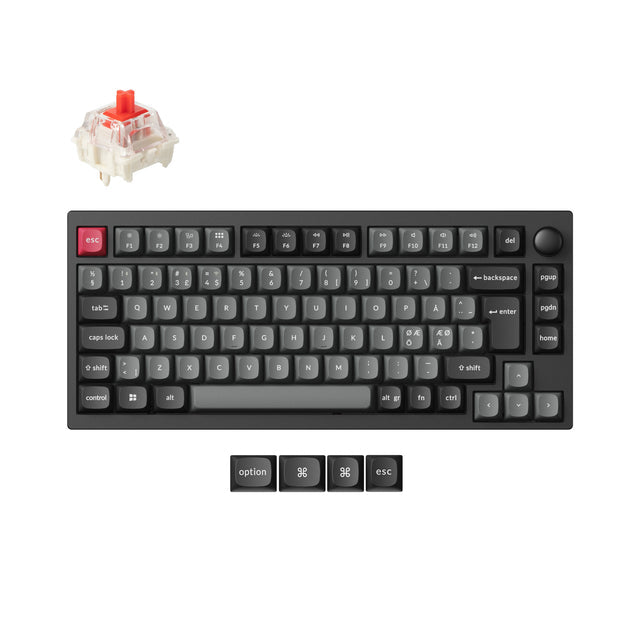 Lemokey P1 QMK Wireless Custom Mechanical Keyboard ISO Layout Collecti ...